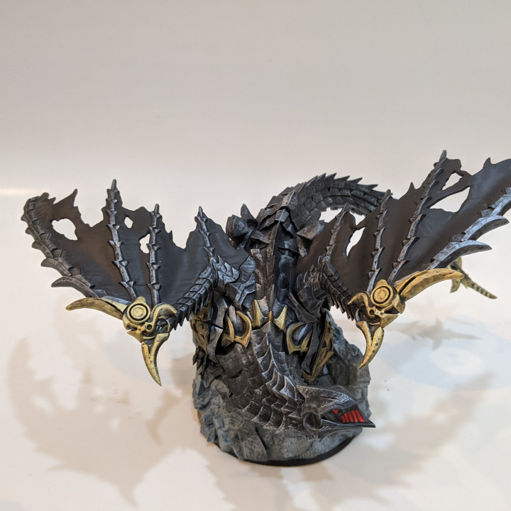 3D Print of Armored Dragon by tranhungson