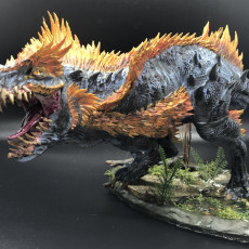 3D Printable T-Rex (Feathered) by Mini Monster Mayhem