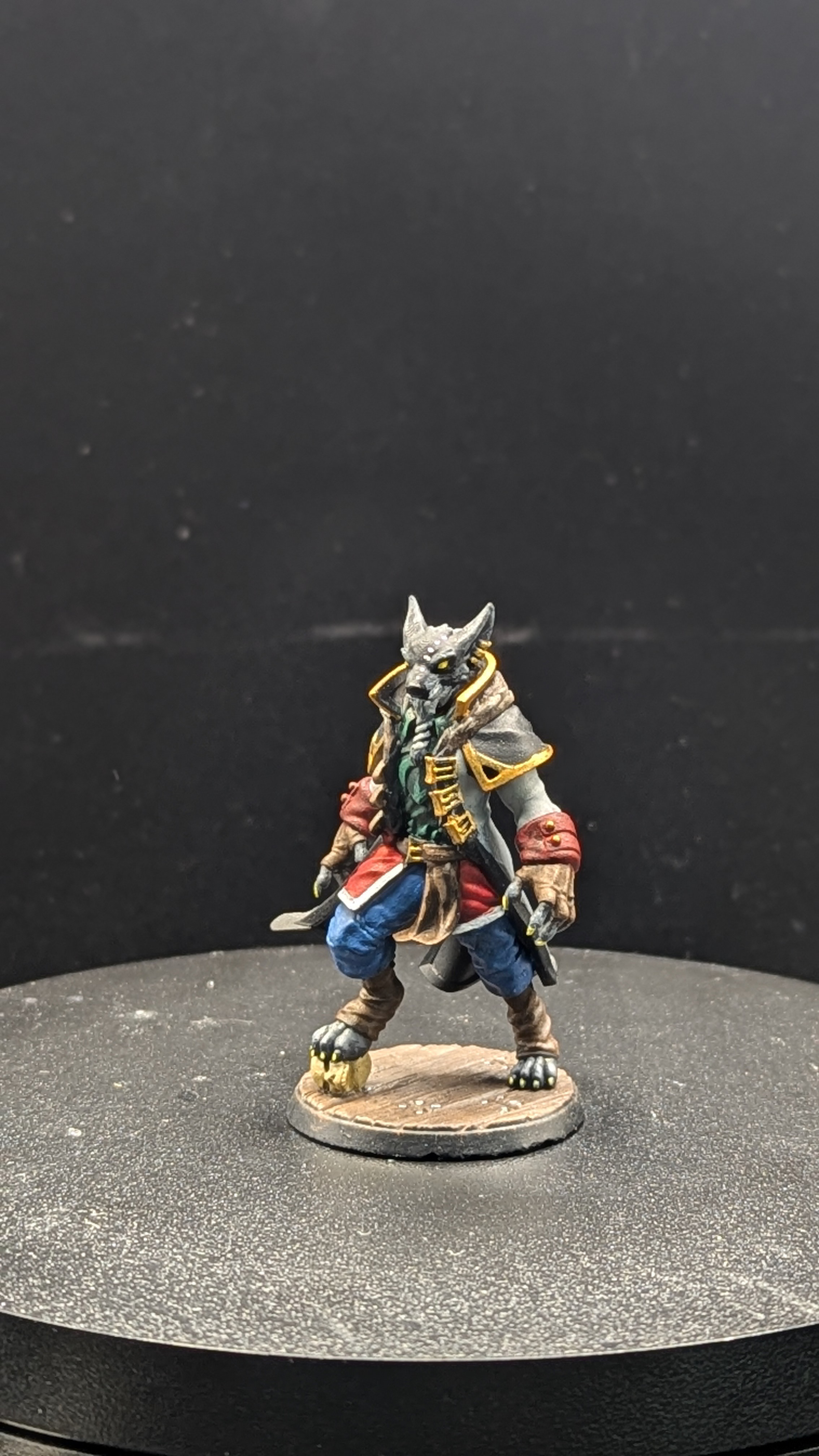 3D Printable Male Werewolf Pirate (PRESUPPORTED) by Velrock Art Miniatures