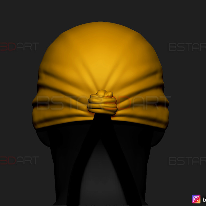 3D Printable Ninja Assassin Mask - Iron First by 3DpropsDesigns