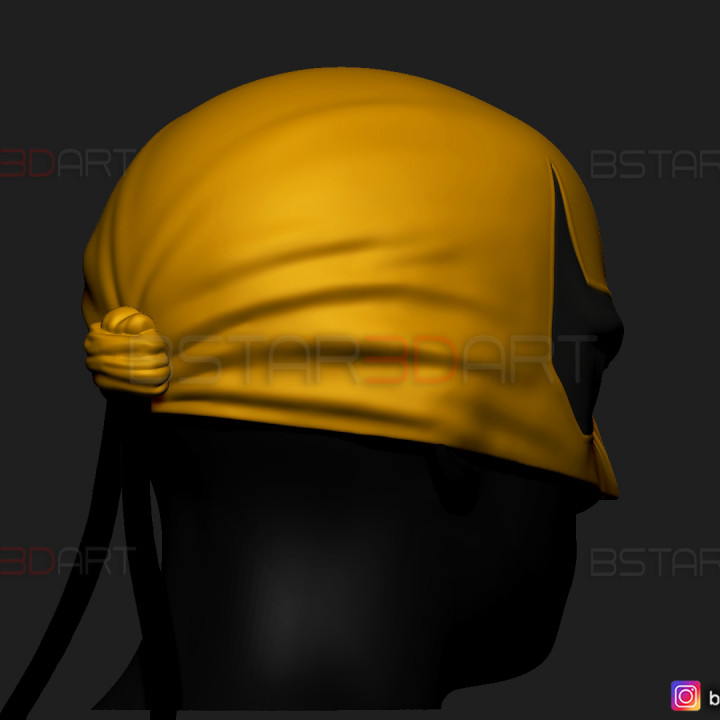 3D Printable Ninja Assassin Mask - Iron First by 3DpropsDesigns