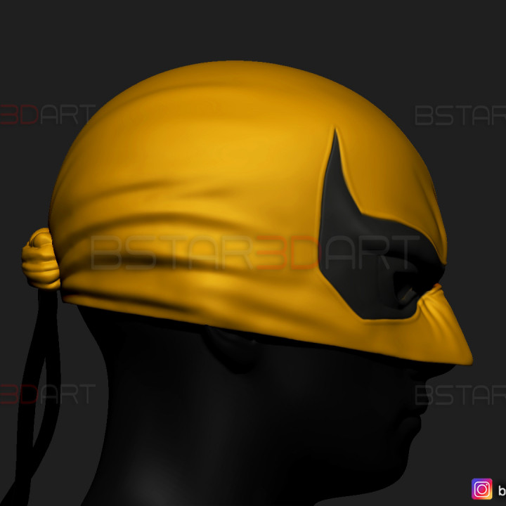 3D Printable Ninja Assassin Mask - Iron First by 3DpropsDesigns