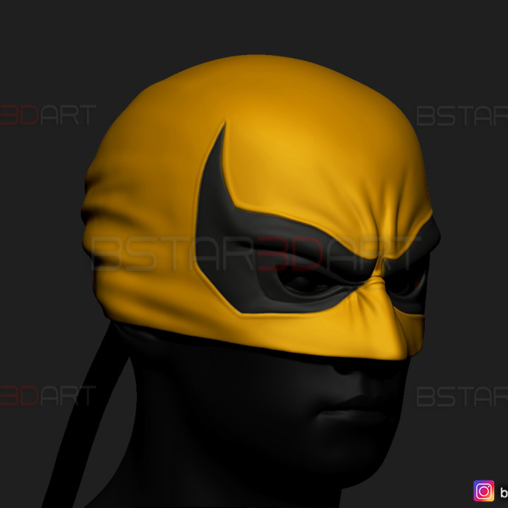 3D Printable Ninja Assassin Mask - Iron First by 3DpropsDesigns