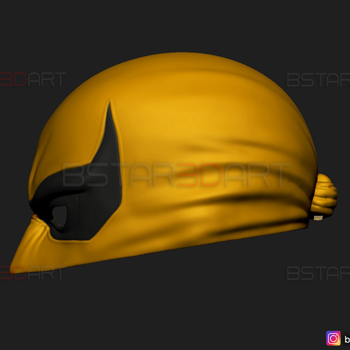 3D Printable Ninja Assassin Mask - Iron First by 3DpropsDesigns