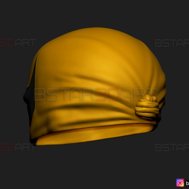 3D Printable Ninja Assassin Mask - Iron First by 3DpropsDesigns