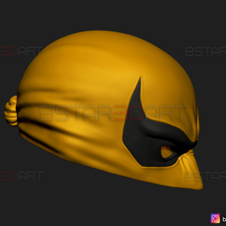 3D Printable Ninja Assassin Mask - Iron First by 3DpropsDesigns