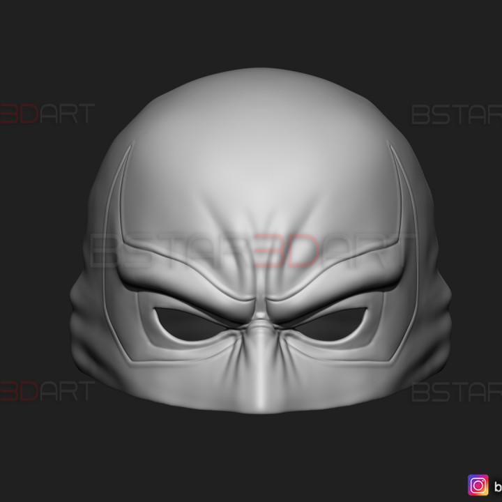 3D Printable Ninja Assassin Mask - Iron First by 3DpropsDesigns