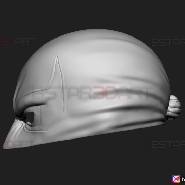 3D Printable Ninja Assassin Mask - Iron First by 3DpropsDesigns