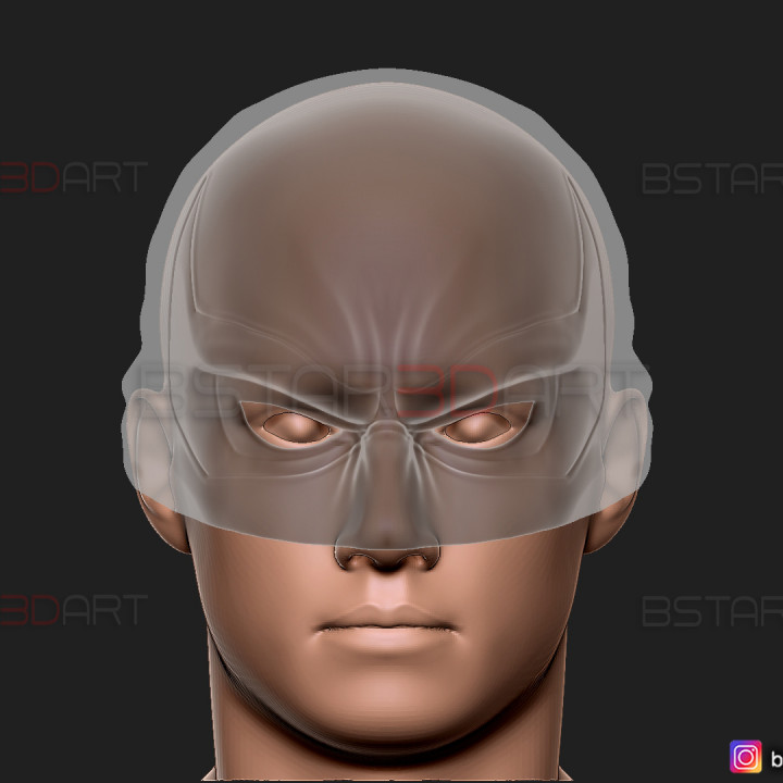 3D Printable Ninja Assassin Mask - Iron First by 3DpropsDesigns