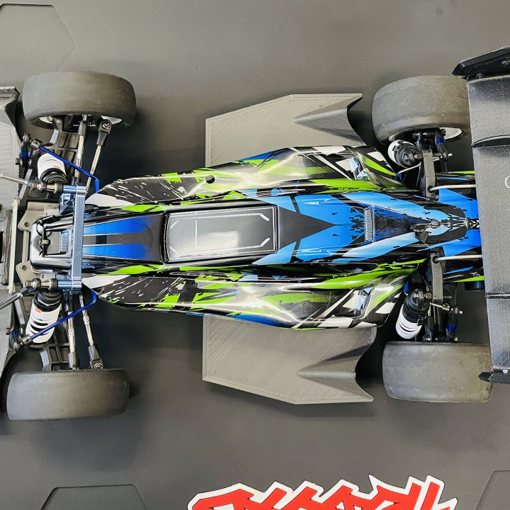 3D Printable Traxxas Bandit Speed Kit by Josh