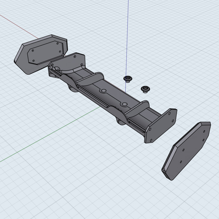 3D Printable Traxxas Bandit Speed Kit by Josh