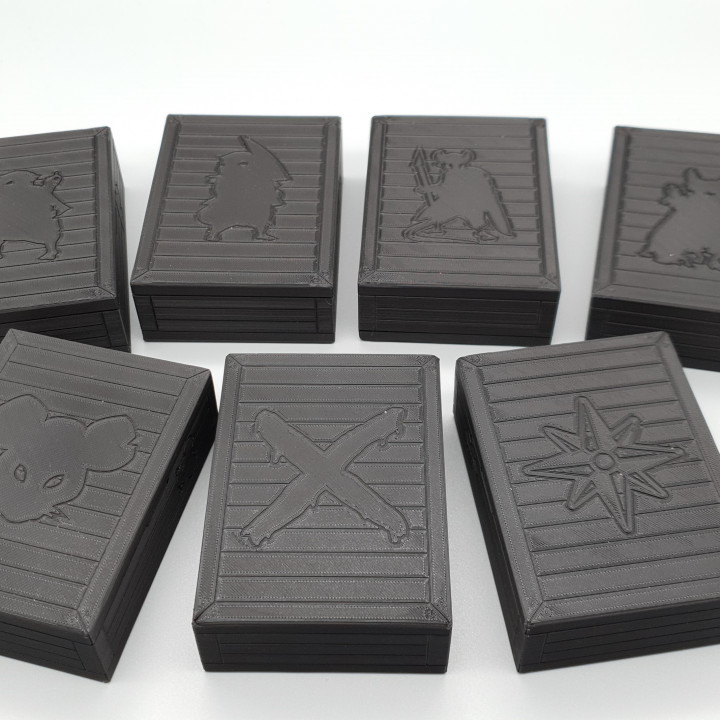 3D Printable Aftermath Boardgame Upgrades by Peter Scheler