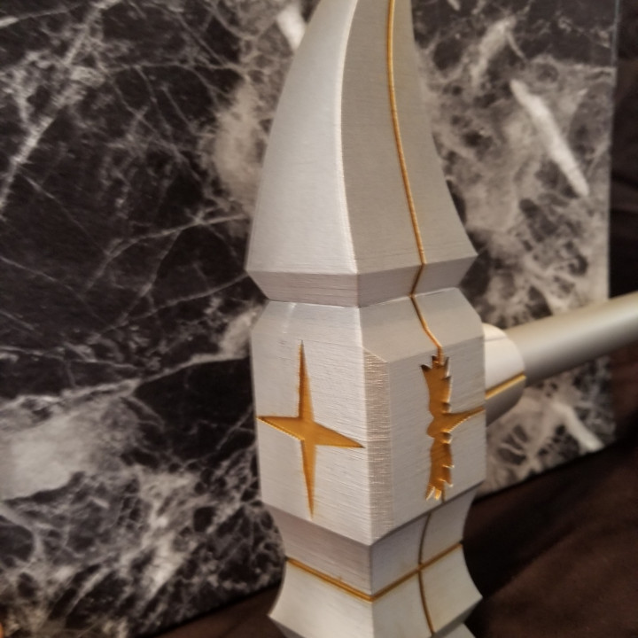3D Printable Forgemaster Hector's Hammer - Netflix Castlevania Season 4 ...
