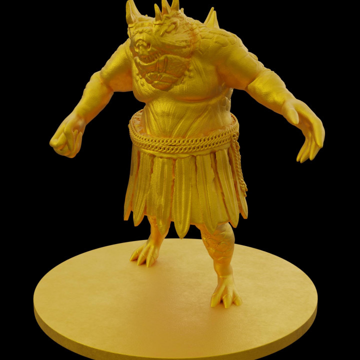 3D Printable Devil Frog by YourNeighborKnight Minis