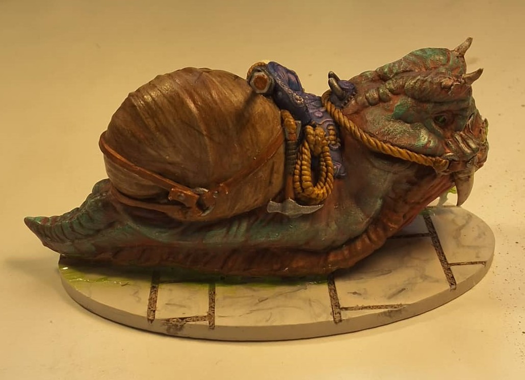 3D Printable Snail Mount by FrostholdMini