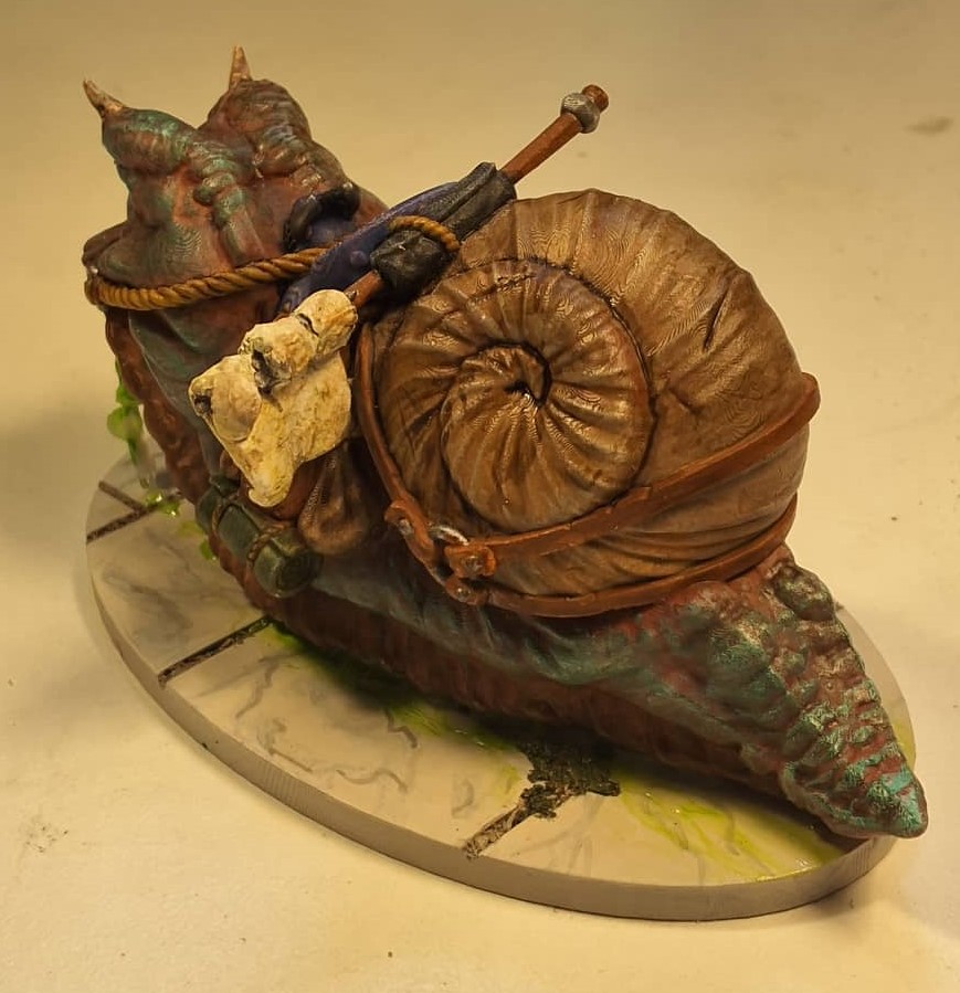 3D Printable Snail Mount by FrostholdMini