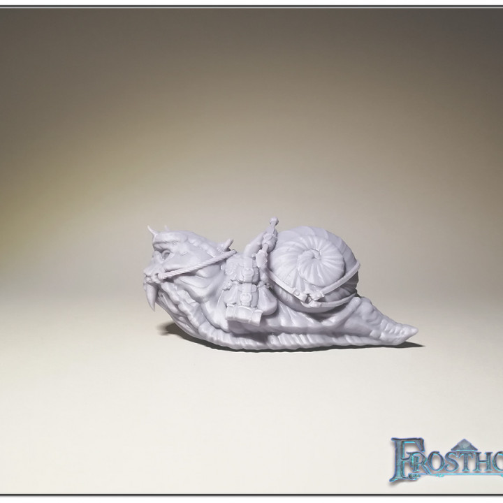 3D Printable Snail Mount by FrostholdMini