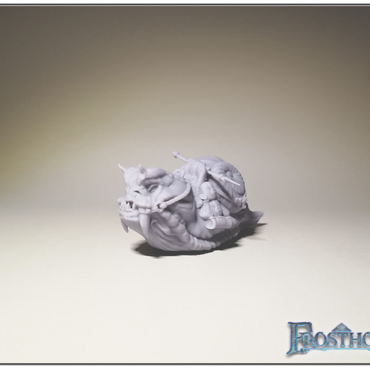 3D Printable Snail Mount by FrostholdMini