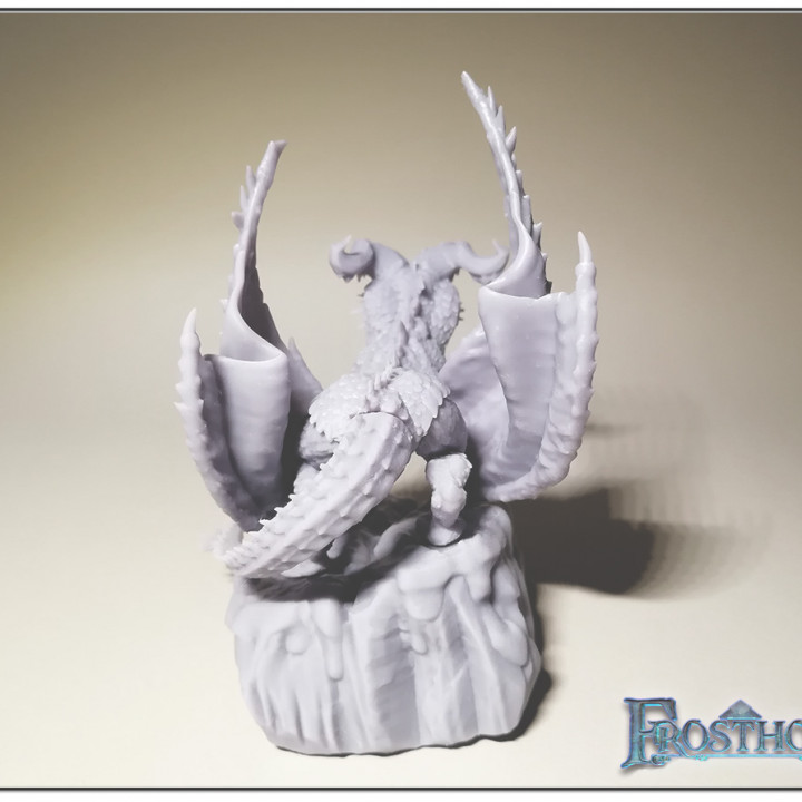 3D Printable Frost Drake by FrostholdMini