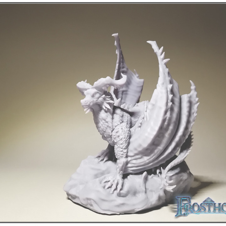 3D Printable Frost Drake by FrostholdMini