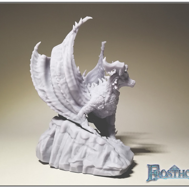 3D Printable Frost Drake by FrostholdMini