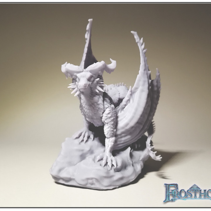 3D Printable Frost Drake by FrostholdMini