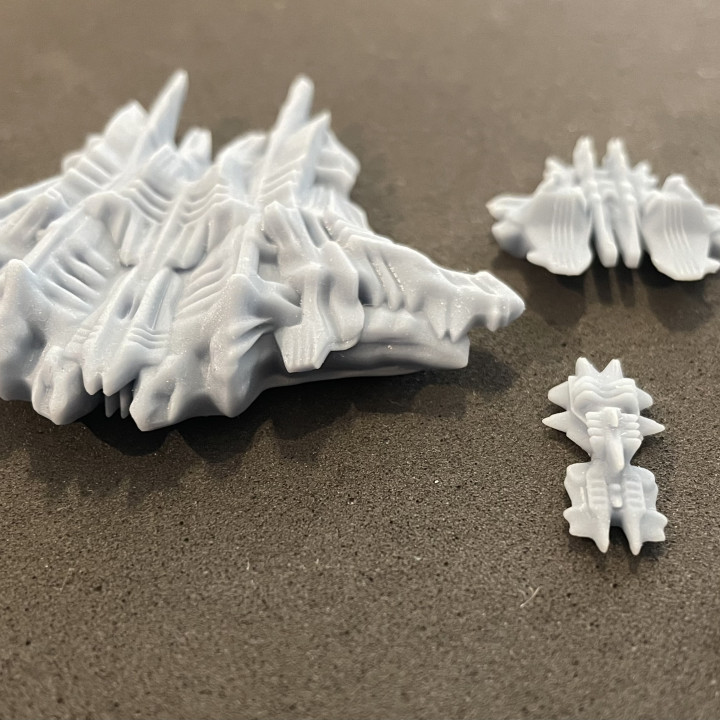 Impression 3D de SCI-FI Ships Fleet Pack - The Gavech - Presupported ...