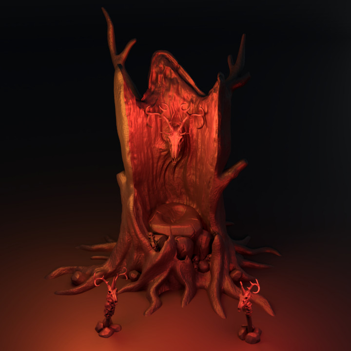 3D Printable The Revenant Tree by Making Tlon