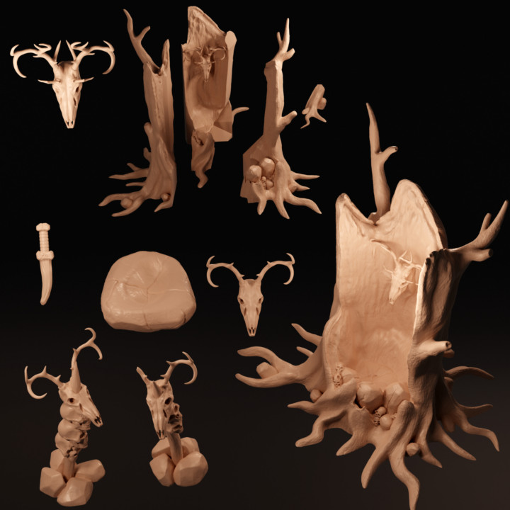 3D Printable The Revenant Tree by Making Tlon