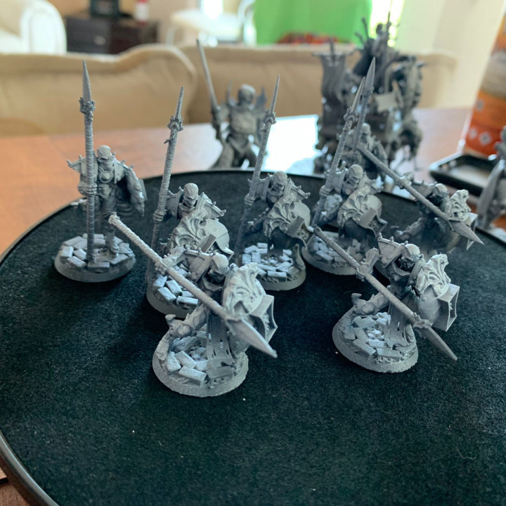 3D Printable Bone Soldiers by Orc King Studio