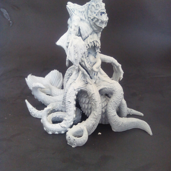 3D Printable Dagon by Iain Lovecraft