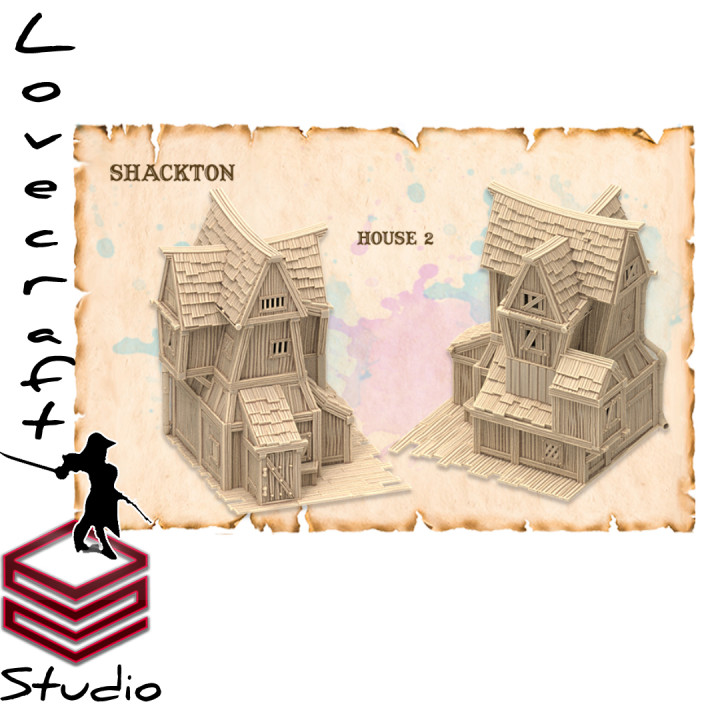 3D Printable Shackton by Iain Lovecraft