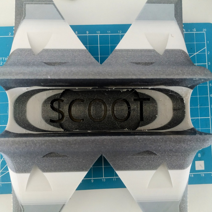 3D Printable Scooter stand by Robert Nowicki