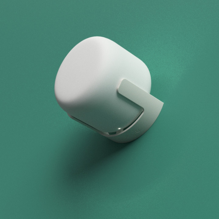 3D Printable Google Nest Wifi Router Wall-mount by jago schantz