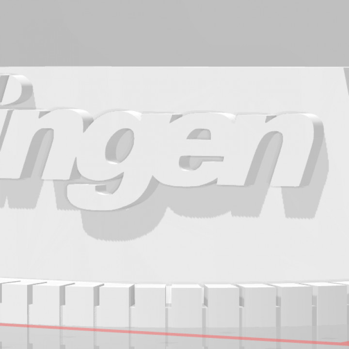 3D Printable Embryonics Compound Sign by DINO ISLAND MINIS