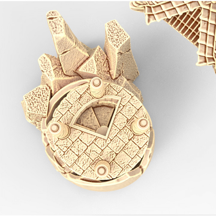 3D Printable Pan' Ku Monastery by Iain Lovecraft