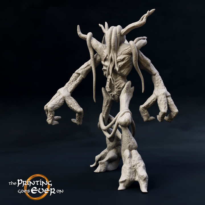 3D Printable Treants Set - Presupported by The Printing Goes Ever On