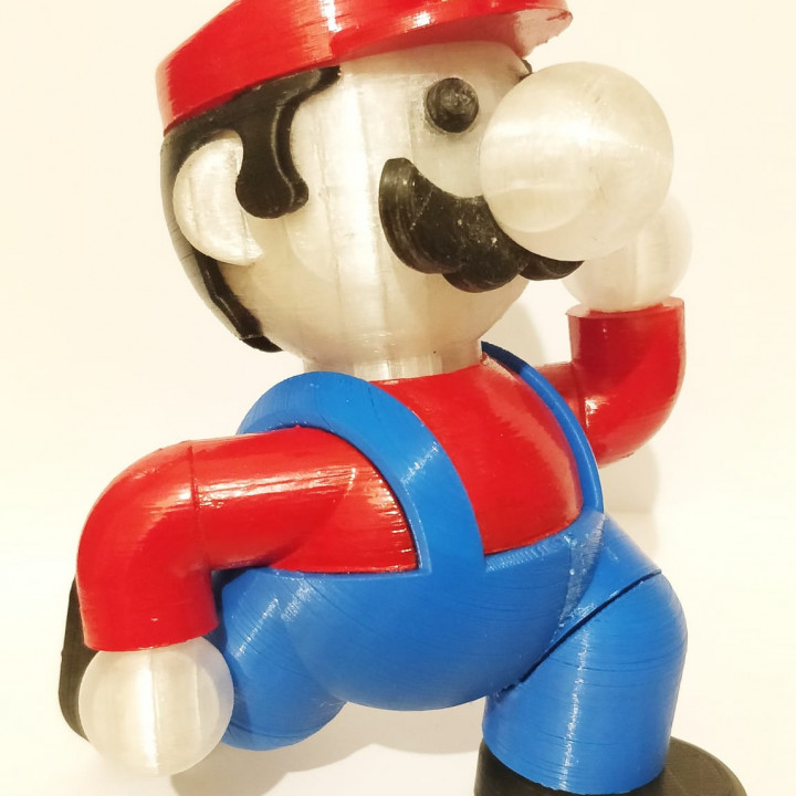 3D Printable Build a Mario by blobishly