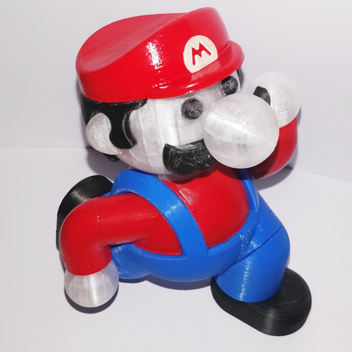 3D Printable Build a Mario by blobishly