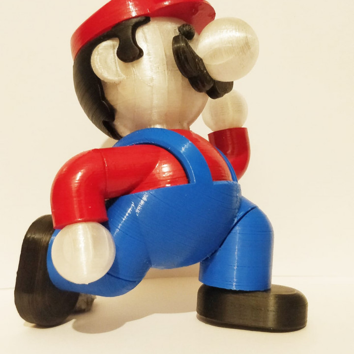 3D Printable Build a Mario by blobishly