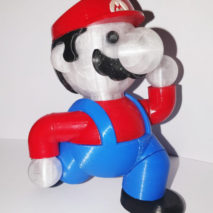 3D Printable Build a Mario by blobishly