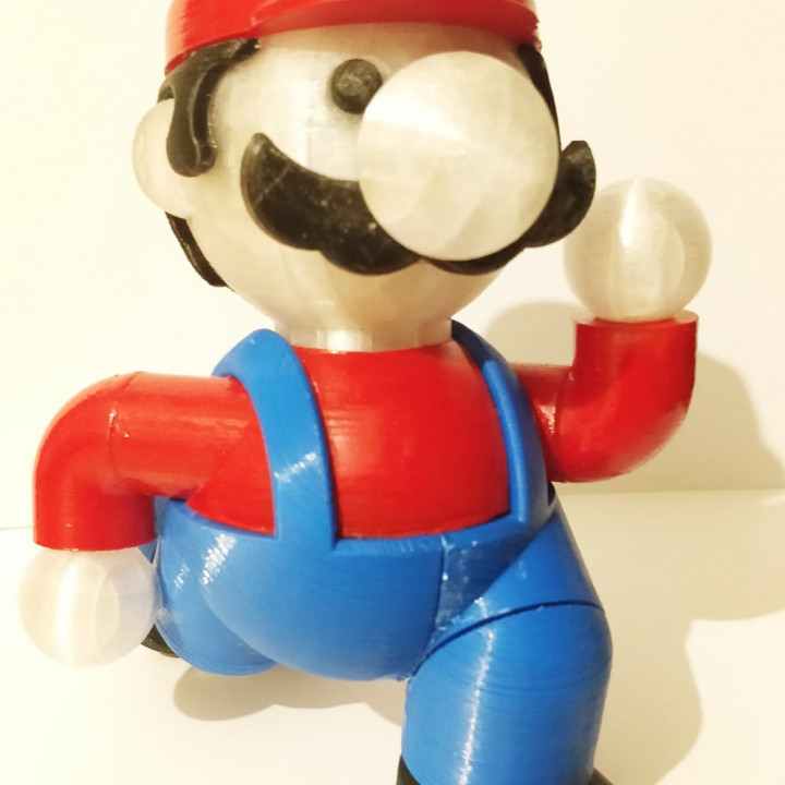 3D Printable Build a Mario by blobishly