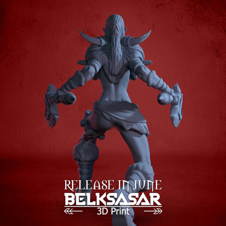 3D Printable Vorka the Skull Crusher All Variants by Belksasar