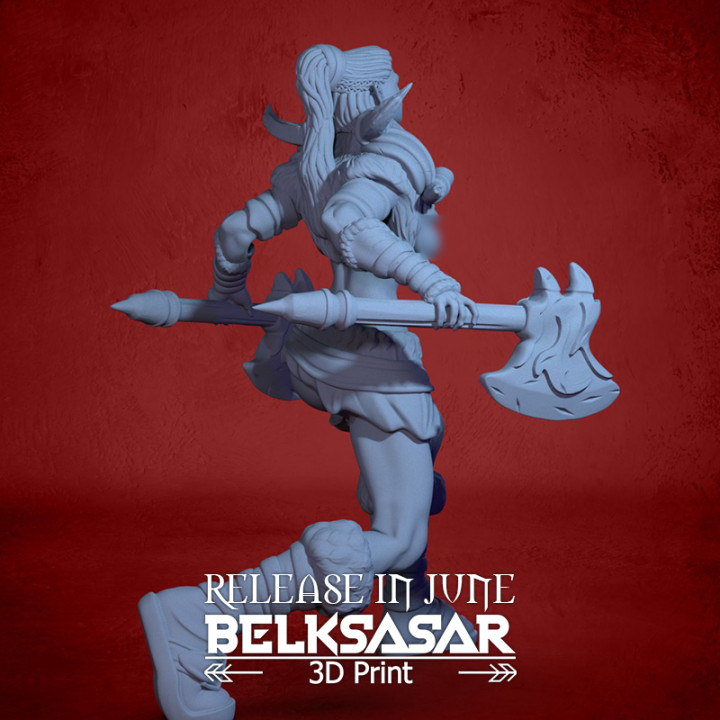 3D Printable Vorka the Skull Crusher All Variants by Belksasar