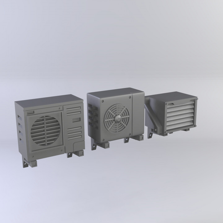 3D Printable Air conditioners by Tiny Furniture