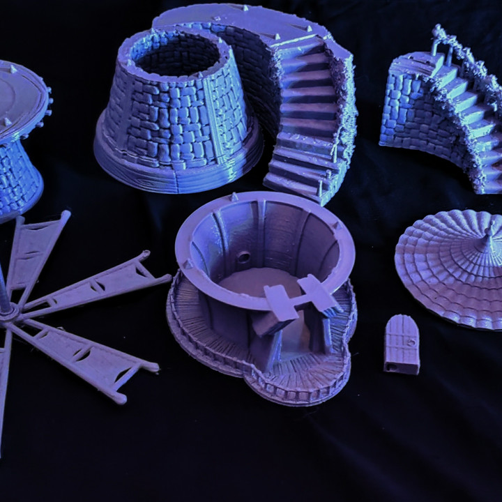 3D Printable Viking Windmill by The Master Forge