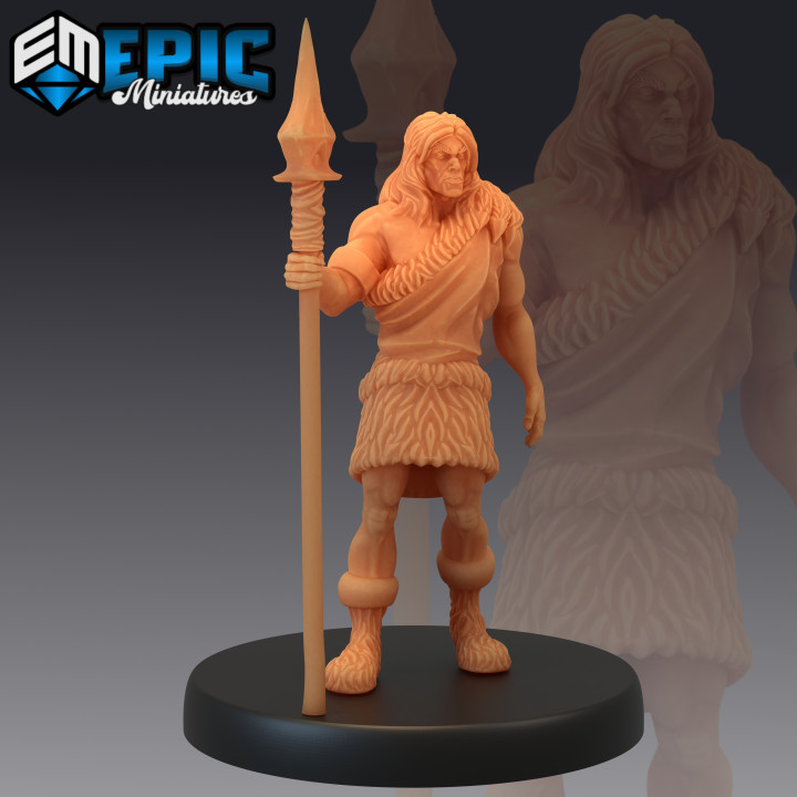 3D Printable Caveman Set / Ancient Cave Human / Ancestor of Man ...