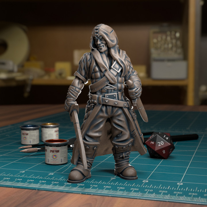 3D Printable Brigand Sword Offhand Dagger [Pre-Supported] by TytanTroll ...