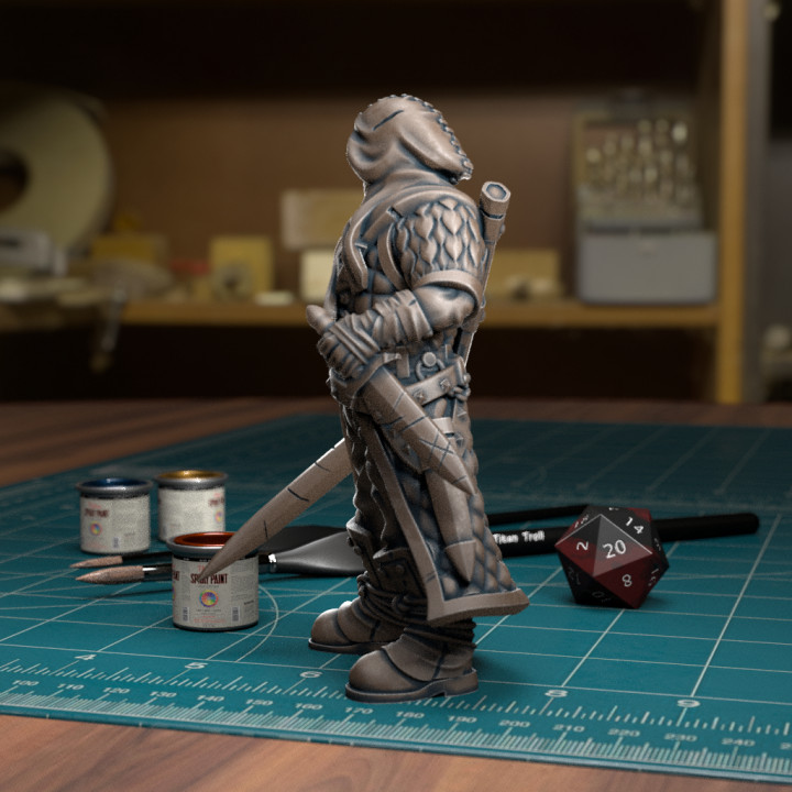 3D Printable Brigand Sword Offhand Dagger [Pre-Supported] by TytanTroll ...