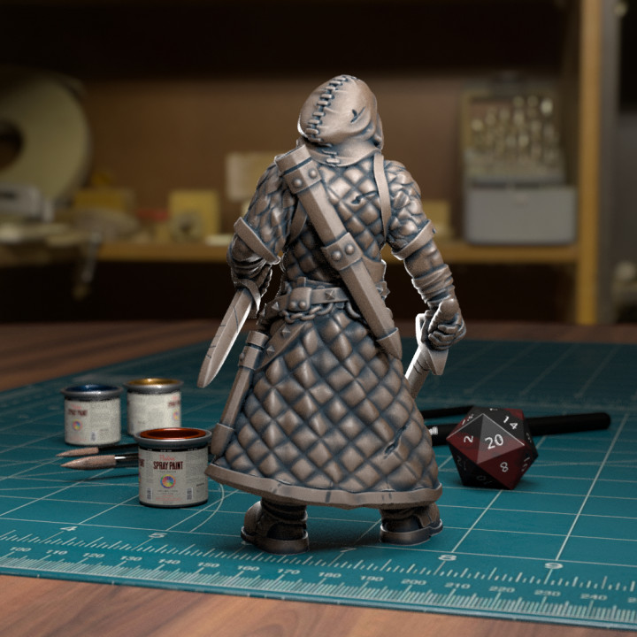 3D Printable Brigand Sword Offhand Dagger [Pre-Supported] by TytanTroll ...